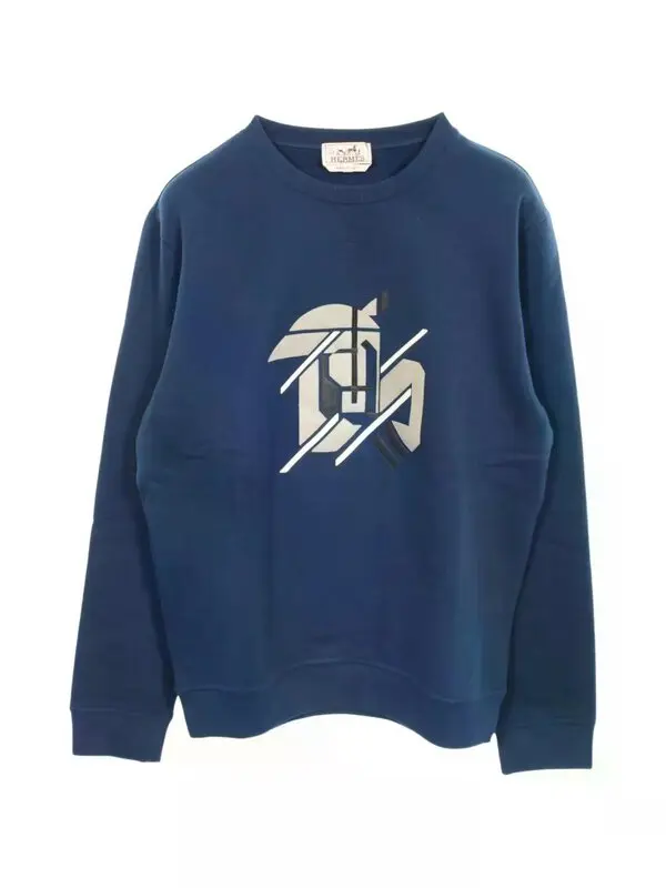 Hermès 2010s Graphic-print Sweatshirt