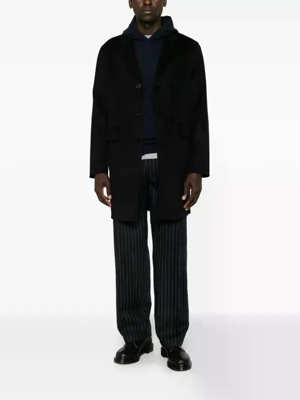 AMARANTO Single-breasted Notched-lapel Coat