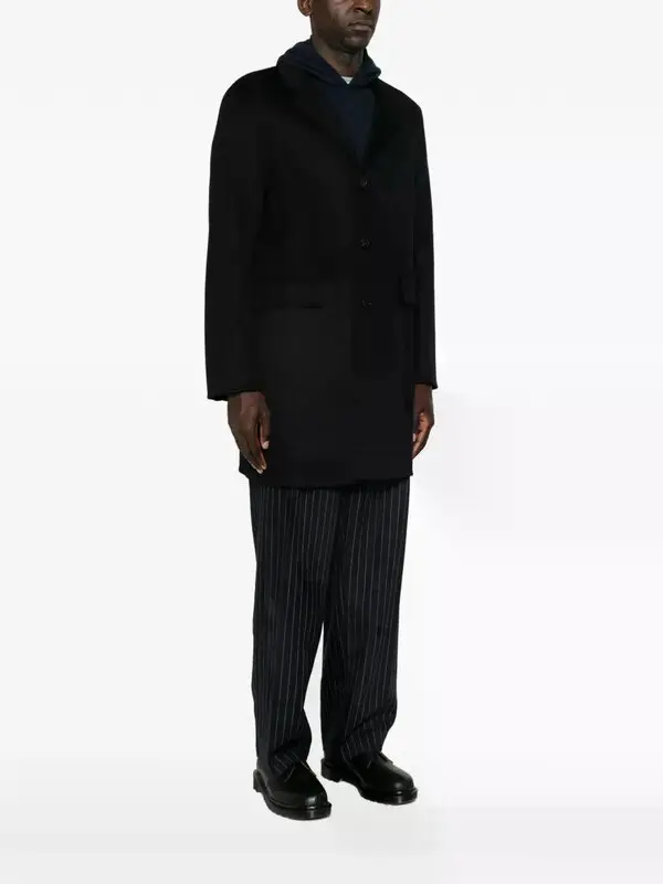 AMARANTO Single-breasted Notched-lapel Coat