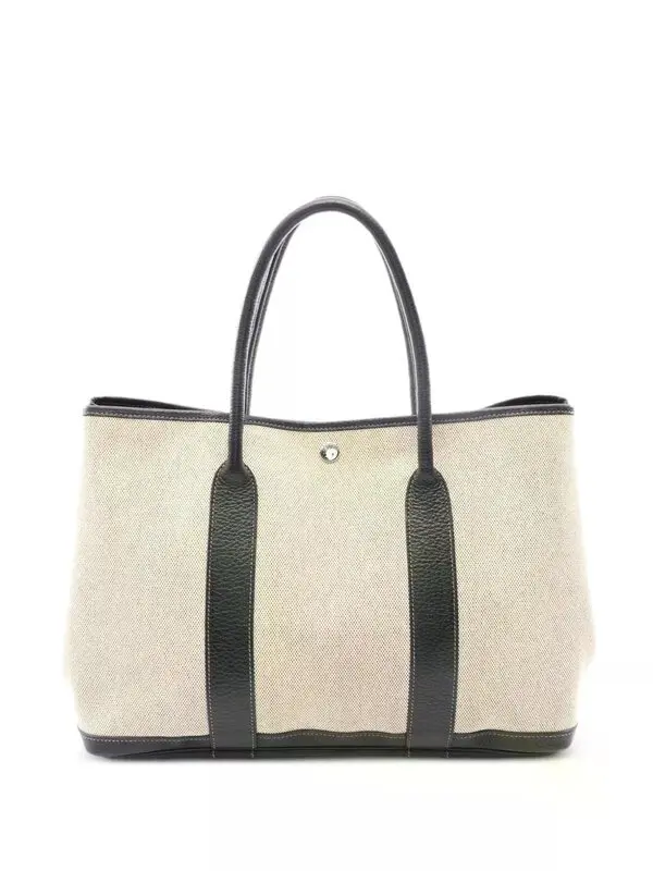 Hermès 2000s Garden Party Pm Handbag - Neutrals