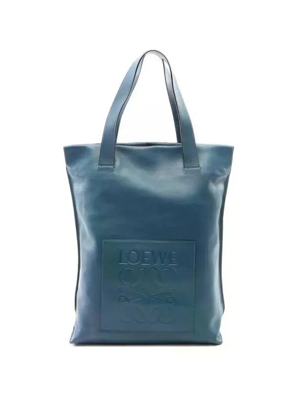 Loewe 2000s Anagram Shopper Tote Bag