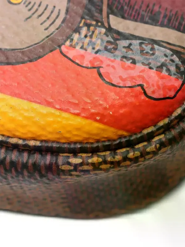 LOUIS VUITTON 2015 Pochette Accessoires Damier Ebene Illustre Clutch Bag