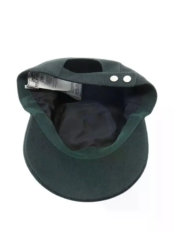 Hermès 2010s Davis H Sellier Cap