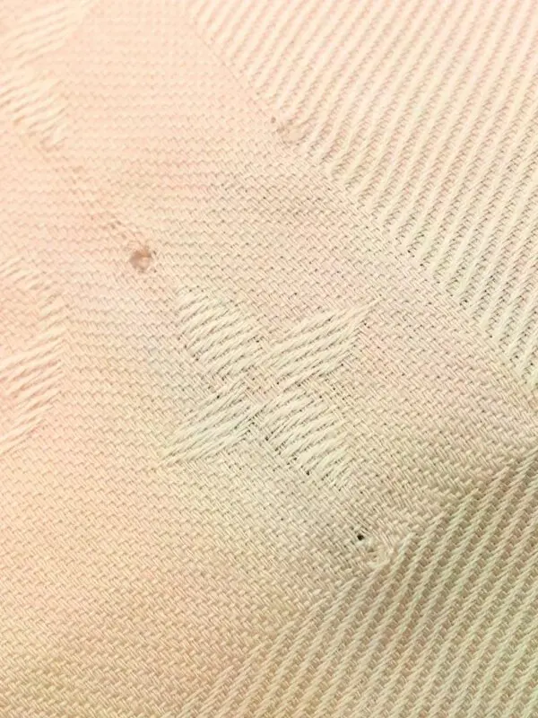 LOUIS VUITTON Monogram-embossed Shawl