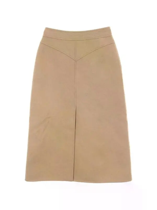 LOUIS VUITTON 2000s Wrap Midi Skirt