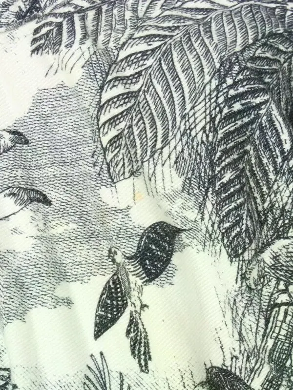 Dior 2000s Toile De Jouy Midi Skirt