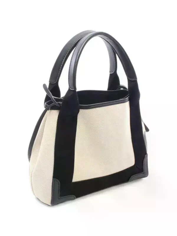 Balenciaga 2000s Xs Navy Cabas Tote Bag