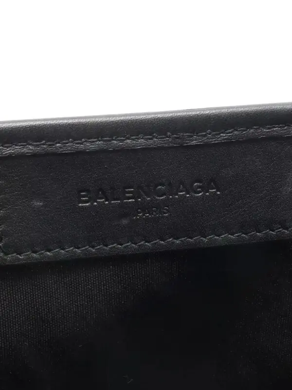 Balenciaga 2000s Xs Navy Cabas Tote Bag