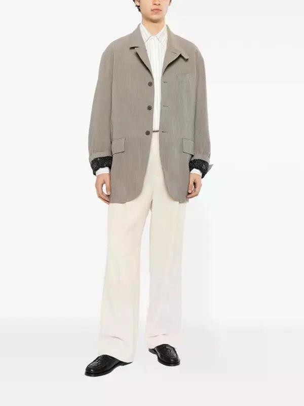 CALMLENCE High-twisted Wool Blazer