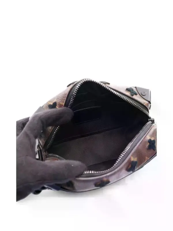 LOUIS VUITTON 2019 Monogram Taffeta Mini Soft Trunk Shoulder Bag - Brown