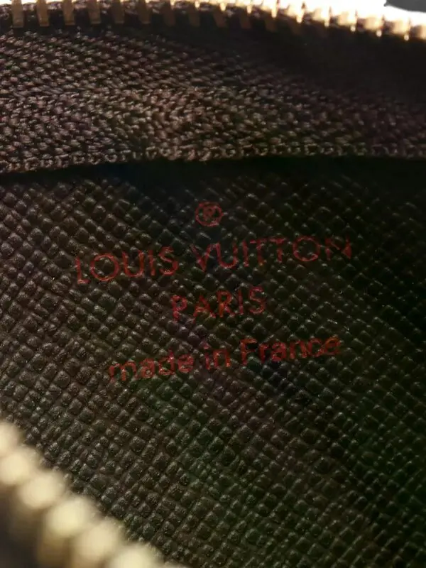 LOUIS VUITTON 2020 Kure Damier Ebene Coin Purse - Brown