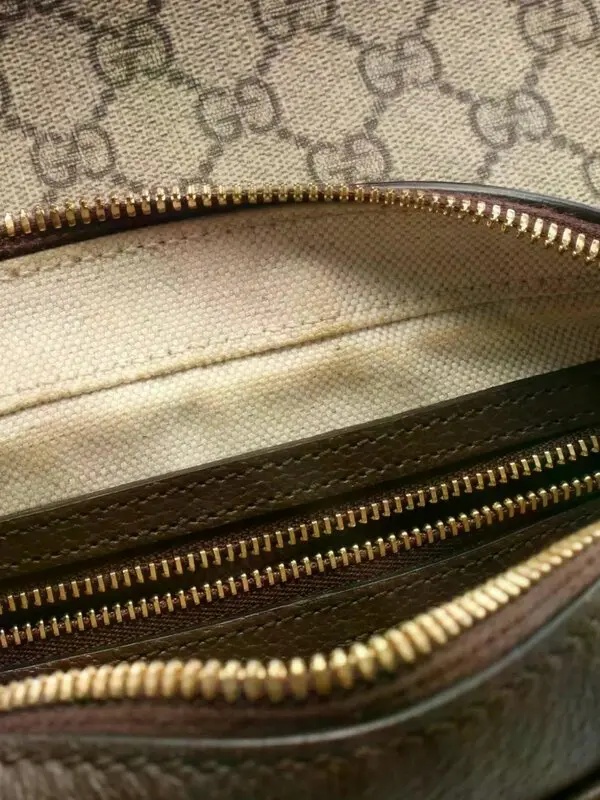 Gucci 2000s Ophidia Gg Supreme Patterned Shoulder Bag
