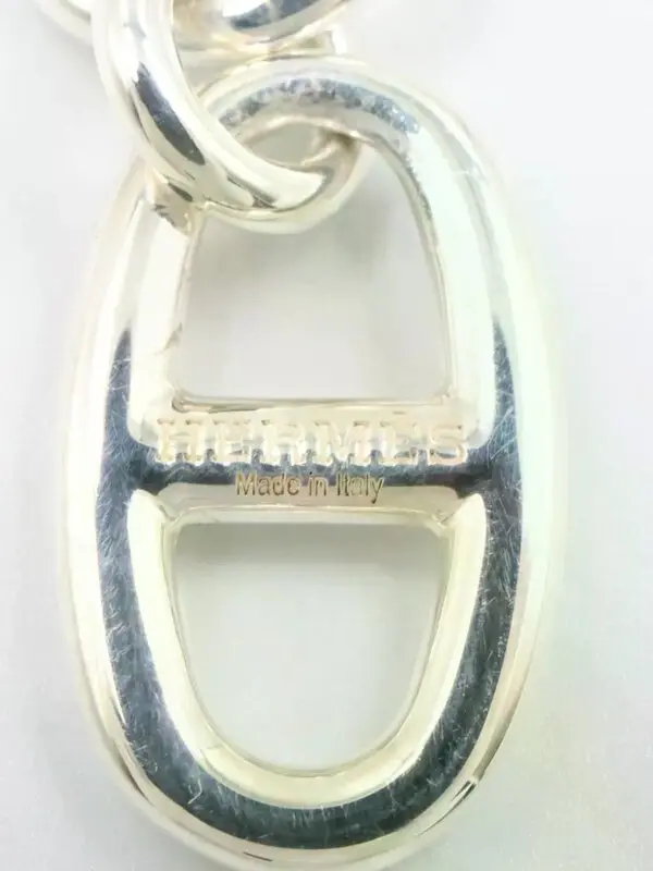 Hermès 2010s Chaîne D'ancre Amulet Necklace