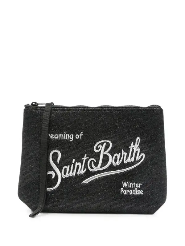 MC2 SAINT BARTH Aline Lurex Clutch Bag