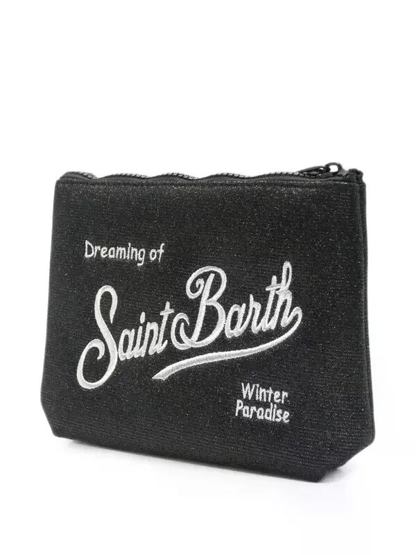 MC2 SAINT BARTH Aline Lurex Clutch Bag