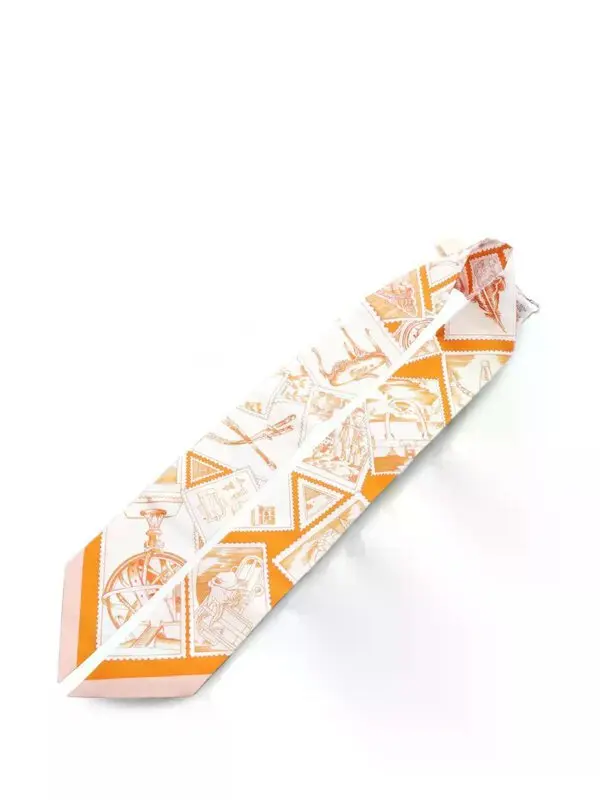 Hermès 2020s Le Philateliste Du Faubourg Twilly Scarf