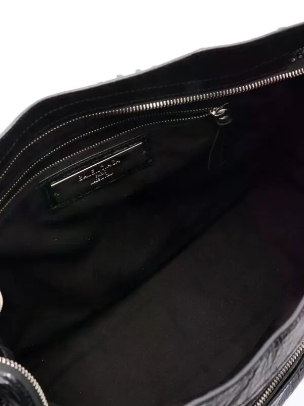 Balenciaga 2020s Medium Le City Two-way Handbag - Black
