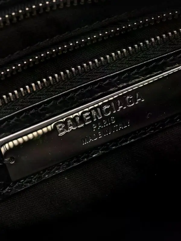 Balenciaga 2020s Medium Le City Two-way Handbag - Black