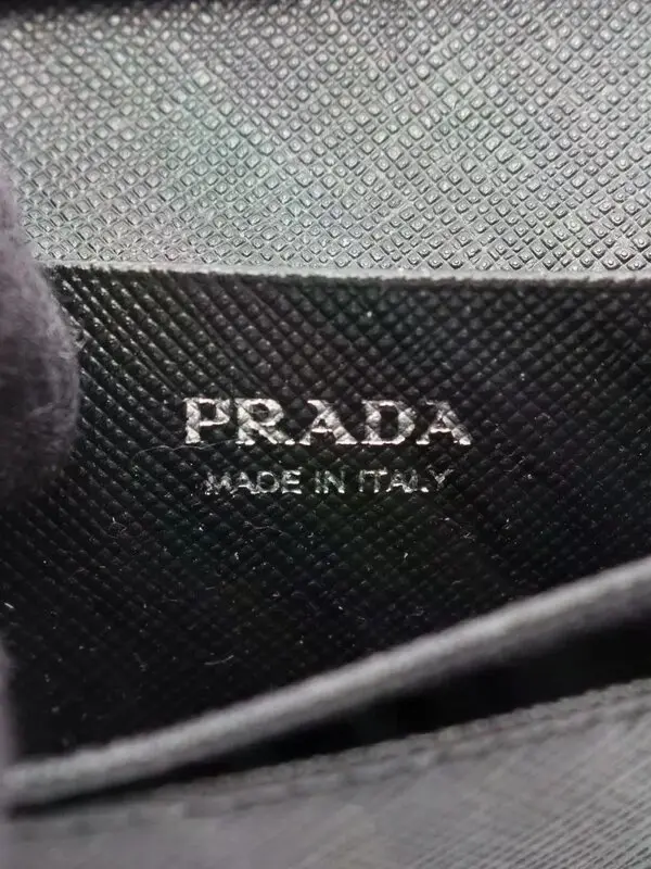 Prada 2010s Saffiano Leather Card Case