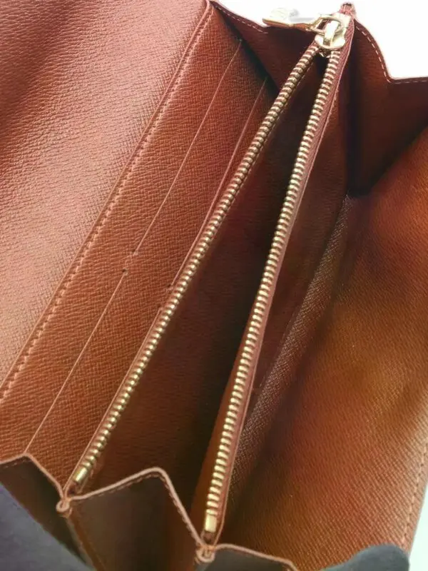 LOUIS VUITTON 2005 Monogram Bi-fold Long Wallet