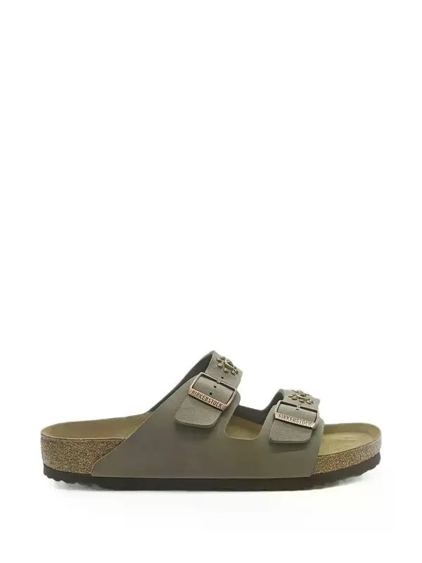 BIRKENSTOCK X Htc Los Angeles Arizona Stud-embellished Sandals - Grey