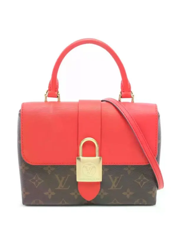 LOUIS VUITTON 2019 Bb Lockit Monogram Crossbody Bag - Brown
