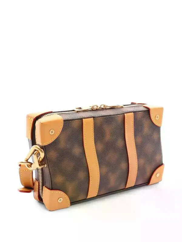 LOUIS VUITTON 2022 Soft Trunk Blurry Monogram Shoulder Bag