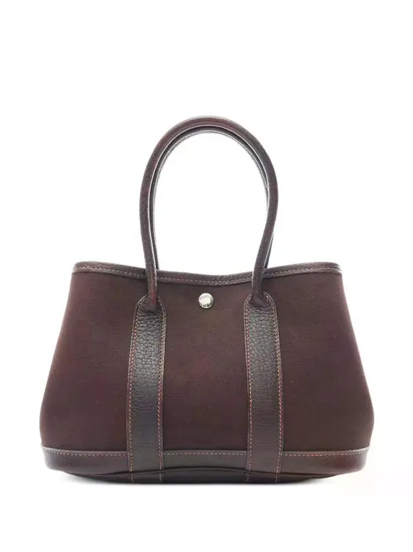 Hermès 2004 Ttpm Garden Party Tote Bag - Brown