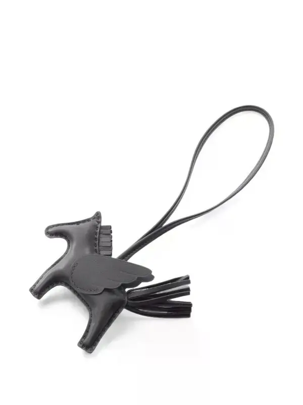 Hermès 2026 Pm Rodeo Pegasus Bag Charm - Black
