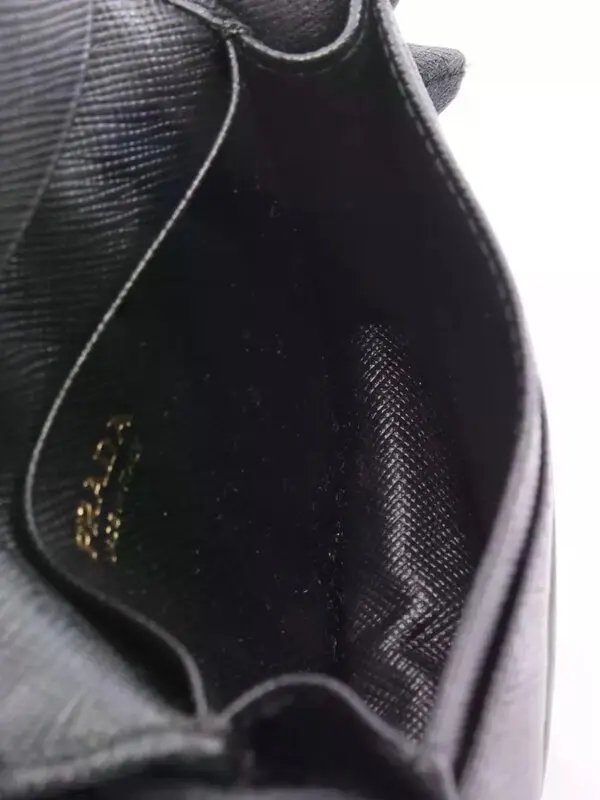 Prada 2010s Metal-logo Card Case