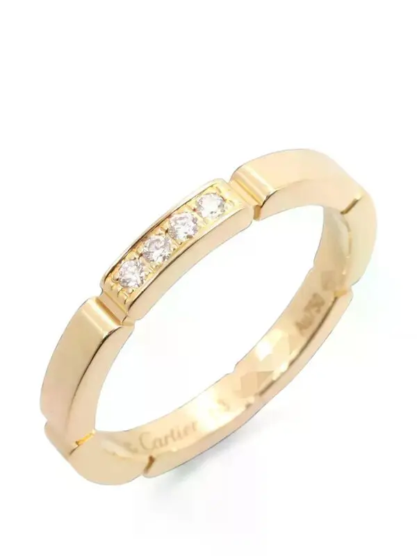 Cartier 2010s Maillon Panthère Diamond Ring