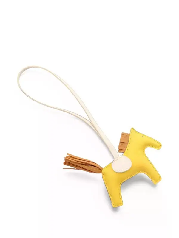 Hermès Rodeo Pm Horse Bag Charm - Yellow