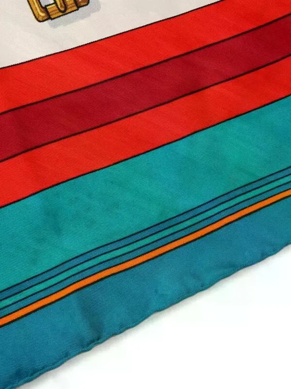 Hermès 2000s Les Sangles Scarf