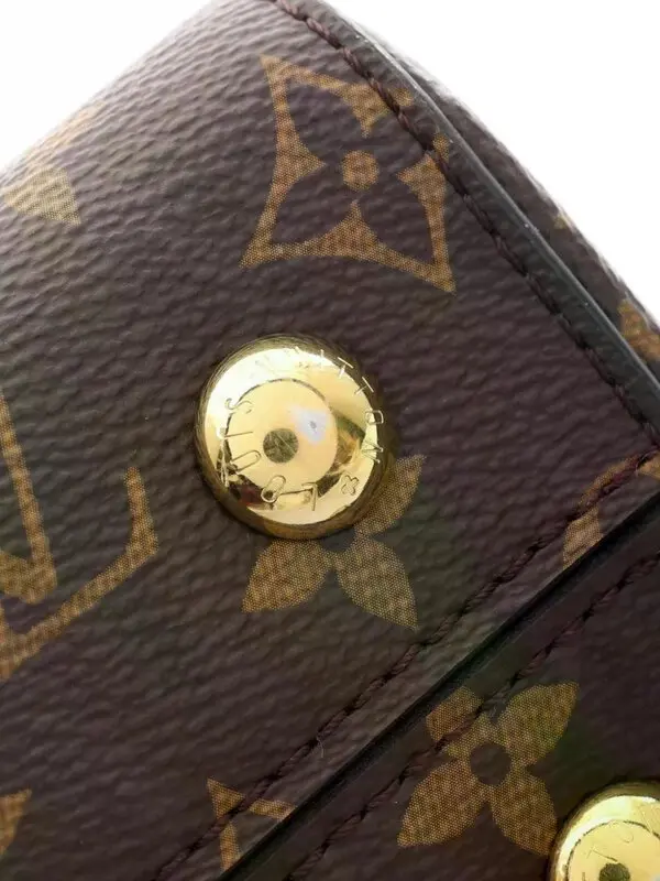 LOUIS VUITTON 2017 Monogram Cluny Bb Handbag - Brown