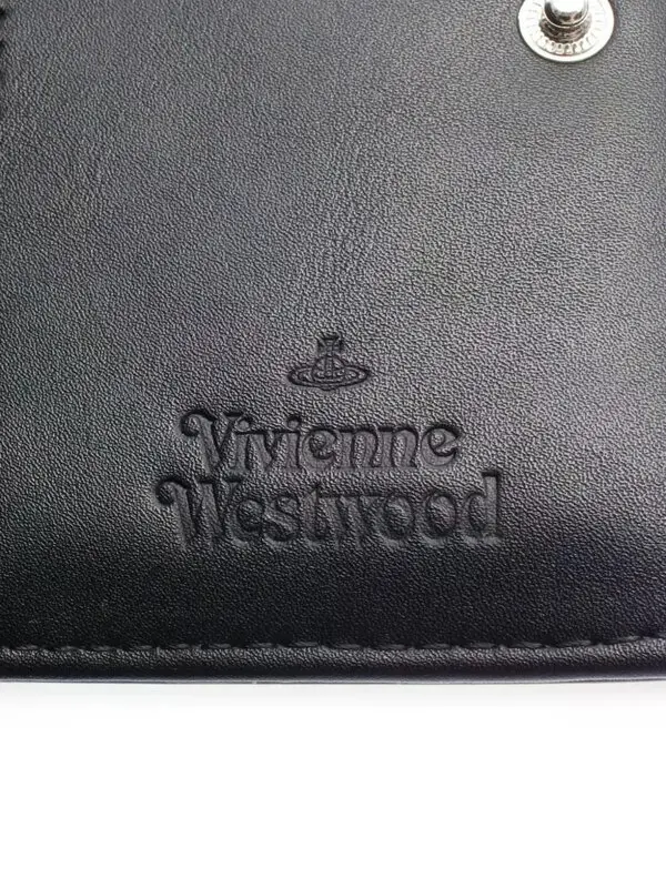 VIVIENNE WESTWOOD 2020s Orb-plaque Bi-fold Wallet