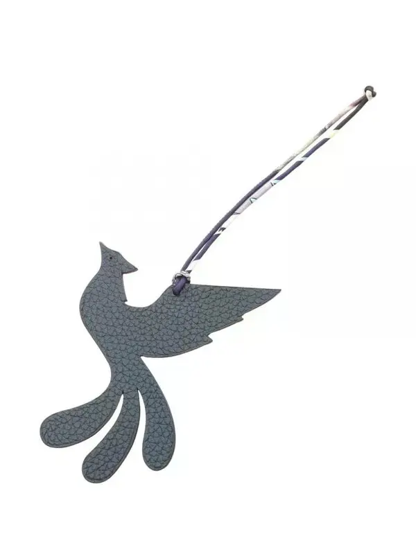 Hermès 2010s Petit Ash Phoenix Bag Charm - Green