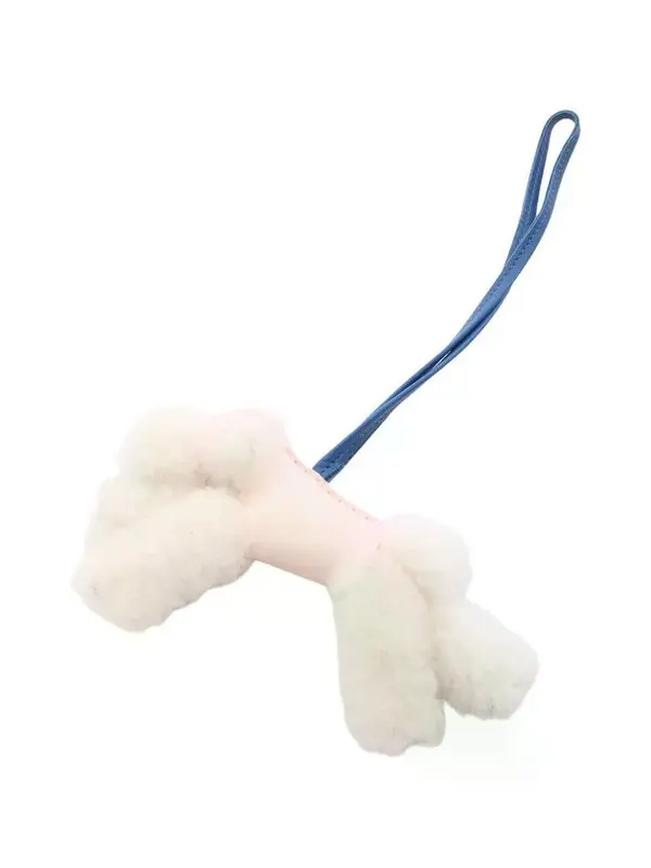Hermès Paddy Shearling Bag Charm - Pink