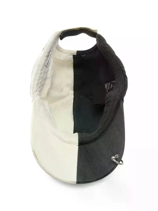 Balenciaga 2000s Bicolour Logo-embroidered Cap