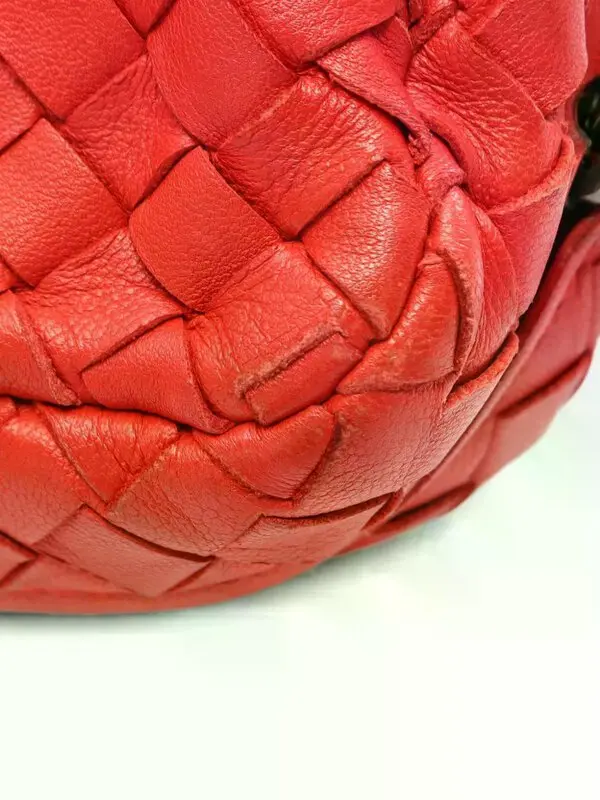 Bottega Veneta Mini 2000s Intrecciato Chain Shoulder Bag