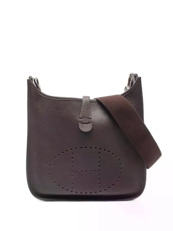 Hermès 2006 Evelyn 1 Ann Pm Leather Shoulder Bag - Brown