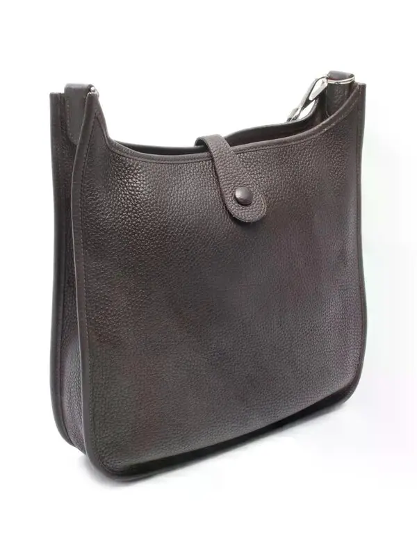 Hermès 2006 Evelyn 1 Ann Pm Leather Shoulder Bag - Brown