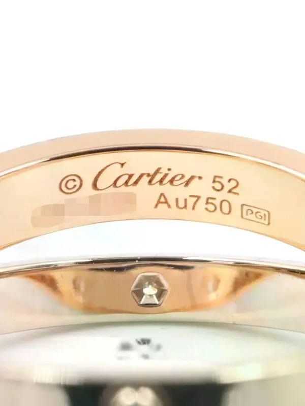 Cartier 2010s Love Diamond Ring