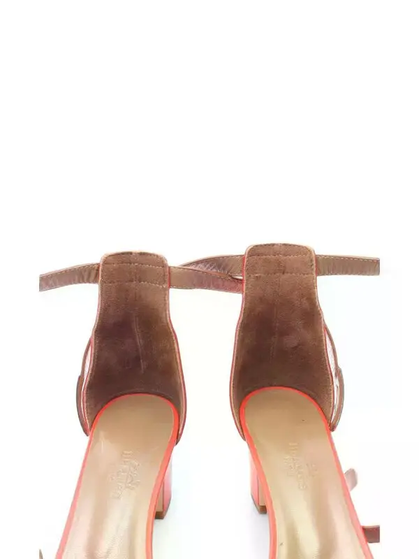 Hermès 2010s Kelly-buckle Heeled Sandals