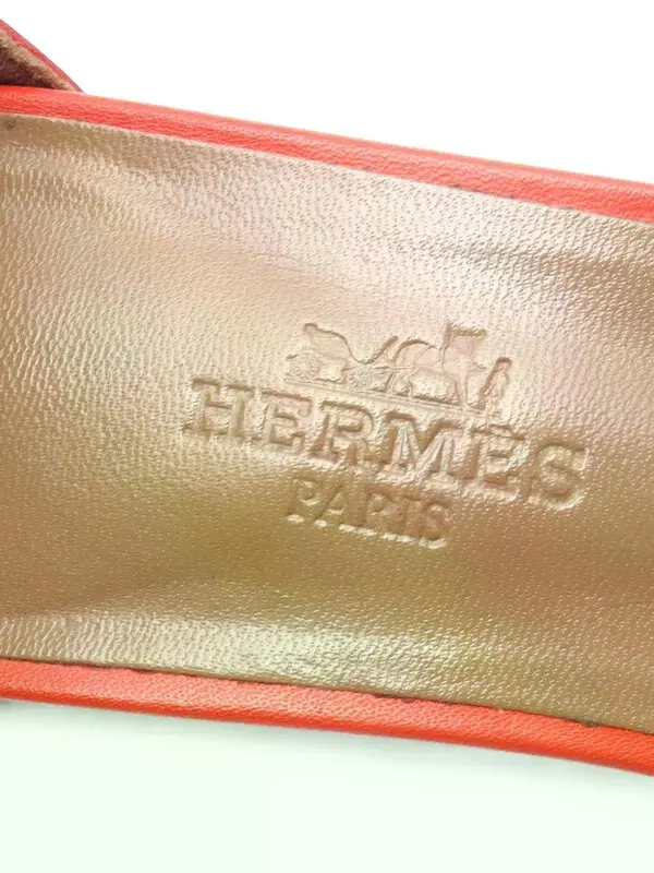 Hermès 2010s Kelly-buckle Heeled Sandals