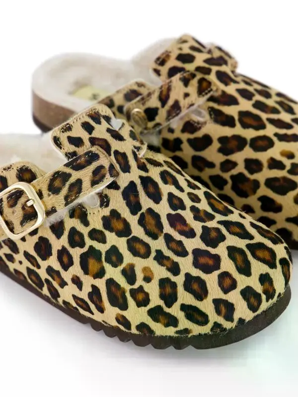 DR. SCHOLL'S SHOES Fae Leopard-print Mules