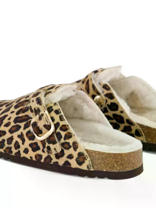DR. SCHOLL'S SHOES Fae Leopard-print Mules