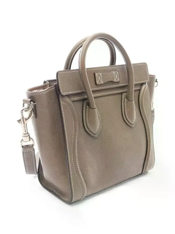 Celine 2000s Nano Luggage Tote Bag