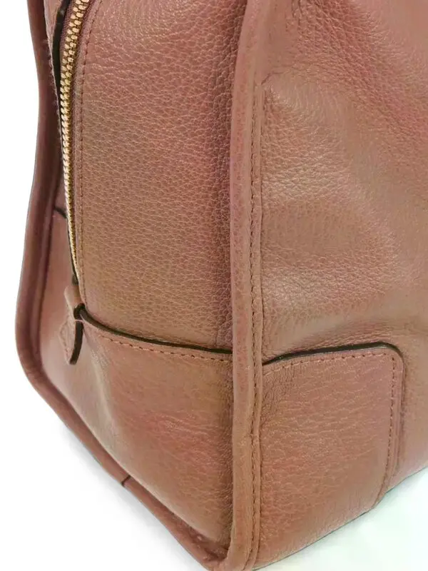 Loewe 36 Amazona Logo-embossed Tote Bag - Brown