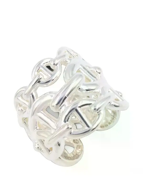 Hermès 2010s Gm Chaîne D'ancre Enchainée Ring