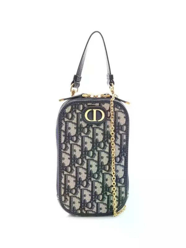 Dior 2010s 30 Montaigne Oblique Handbag